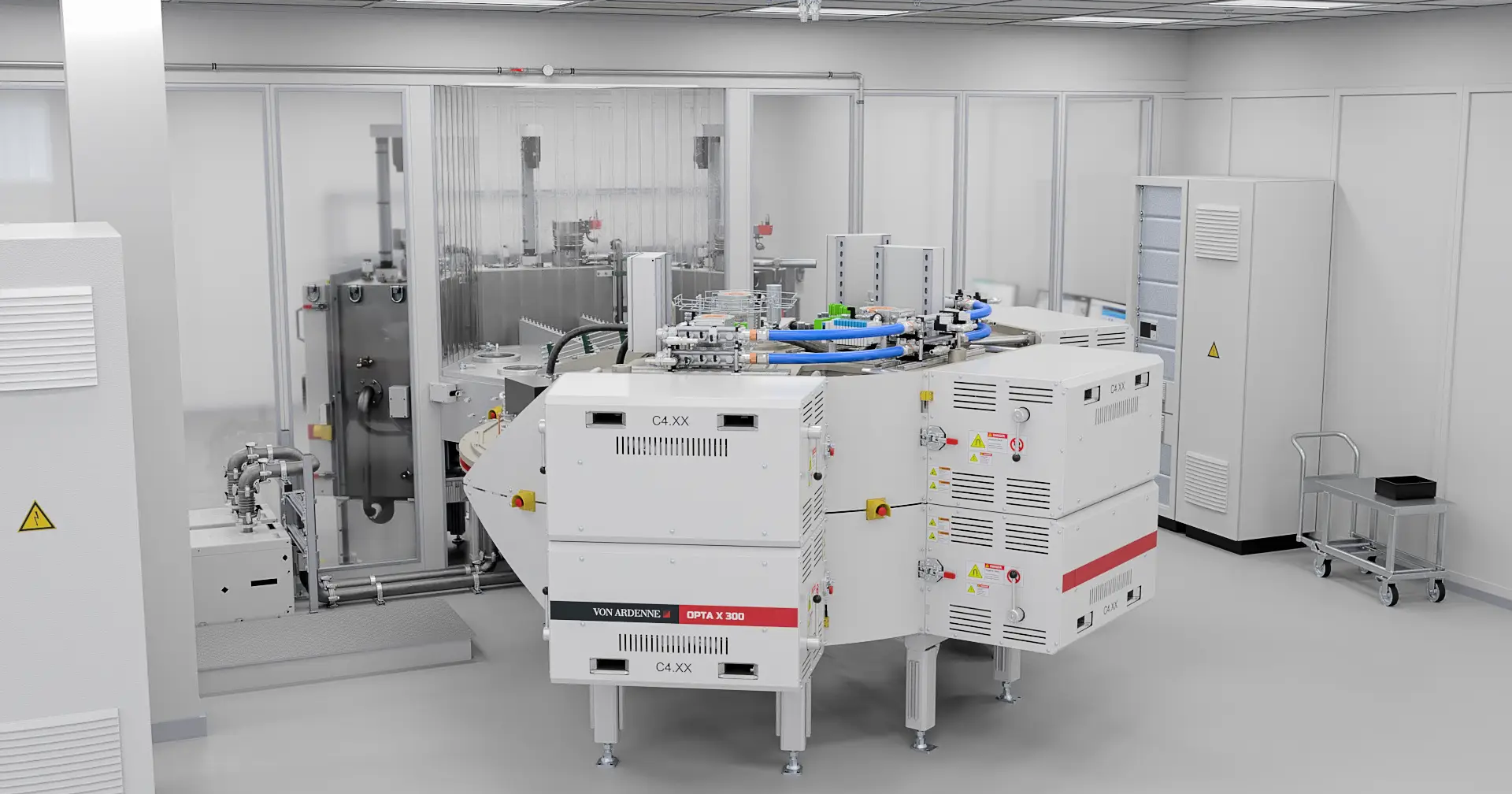 OPTA X Rotary Disk Coating System: VON ARDENNE